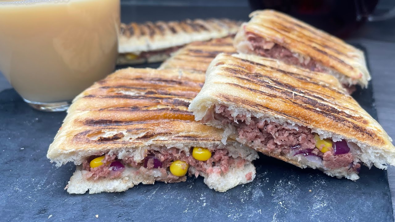 Corned Beef Toast Recipe | Corned Beef Sandwich - YouTube