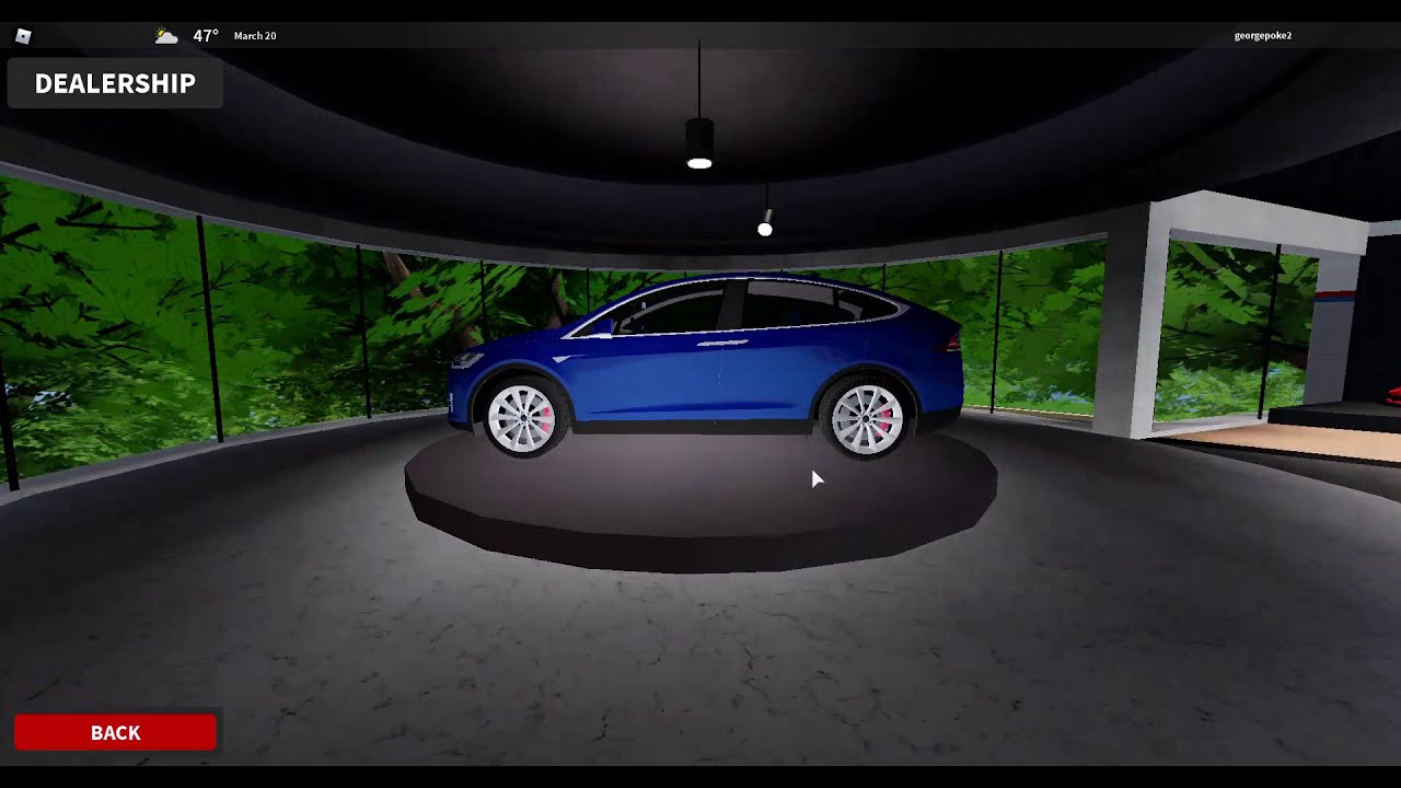 BUYING A TESLA MODEL X(DREAM CAR)ROBLOX - YouTube