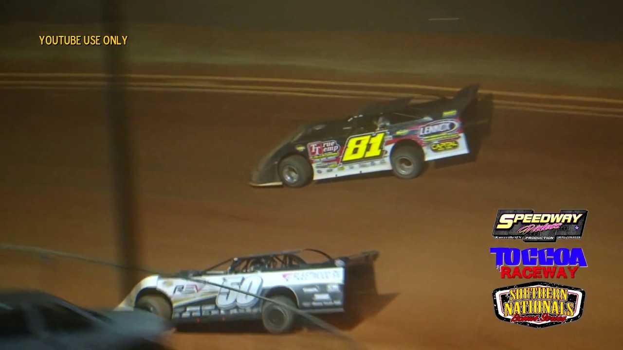 SNBS 64 Laps / $6,400 to win @ Toccoa Speedway March 17, 2018 - YouTube
