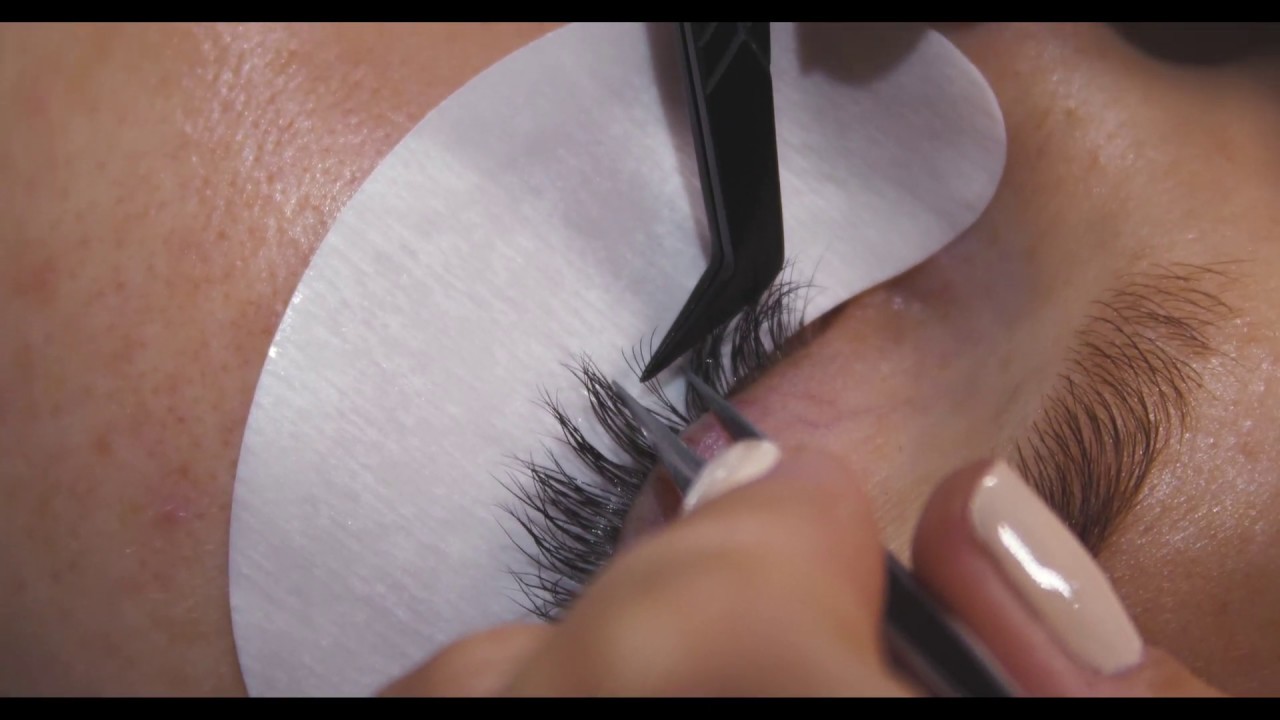 Lash Perfect British Brown Lash Fanning - YouTube