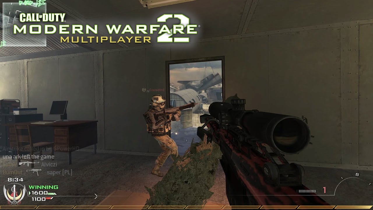 Call of Duty Modern Warfare 2 - Multiplayer Gameplay Part 223 - YouTube