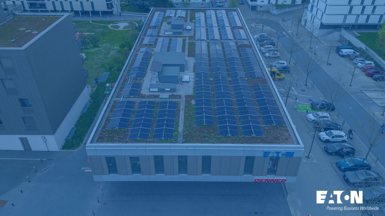 Eaton's energy hub in Le Mont-sur-Lausanne - YouTube