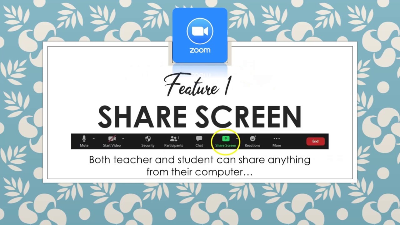 Five features of Zoom that you can use in your classroom - YouTube