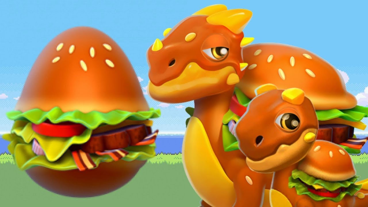 BURGER DRAGON Next Dragon of the Week! FINALLY Breedable! - DML #657 ...
