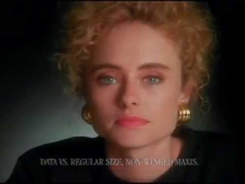 Vintage Old 1980's P&G Always Ultra Plus Maxi Pads Commercial - YouTube