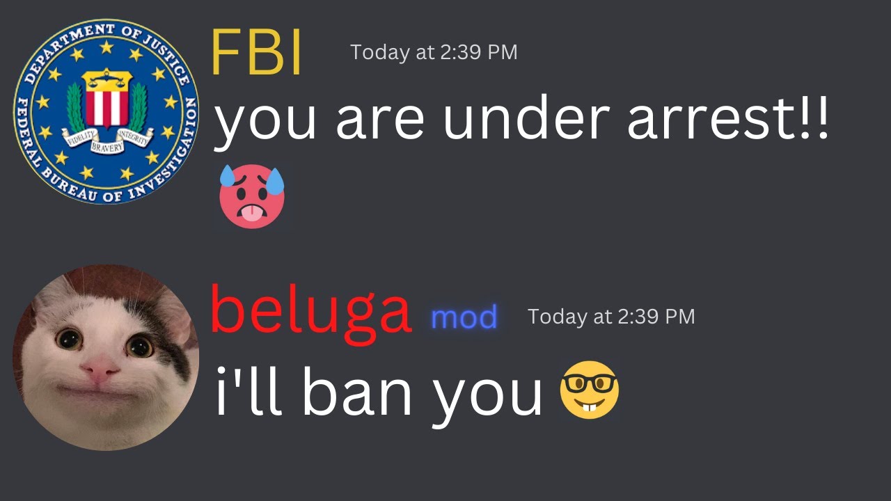 If Beluga Becomes A Discord Mod....**very intense** - YouTube