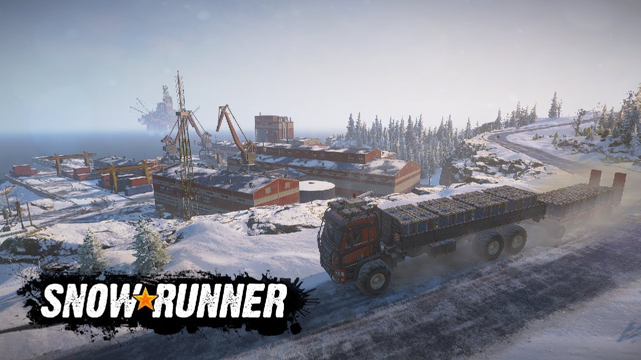 #30【ケベック】「ハーバー」のタスク④ / SnowRunner "Quebec" gameplay【スノーランナー】 - YouTube