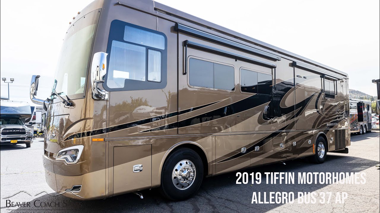 2019 Tiffin Motorhomes Allegro Bus 37 AP - Luxury Class A RV - YouTube