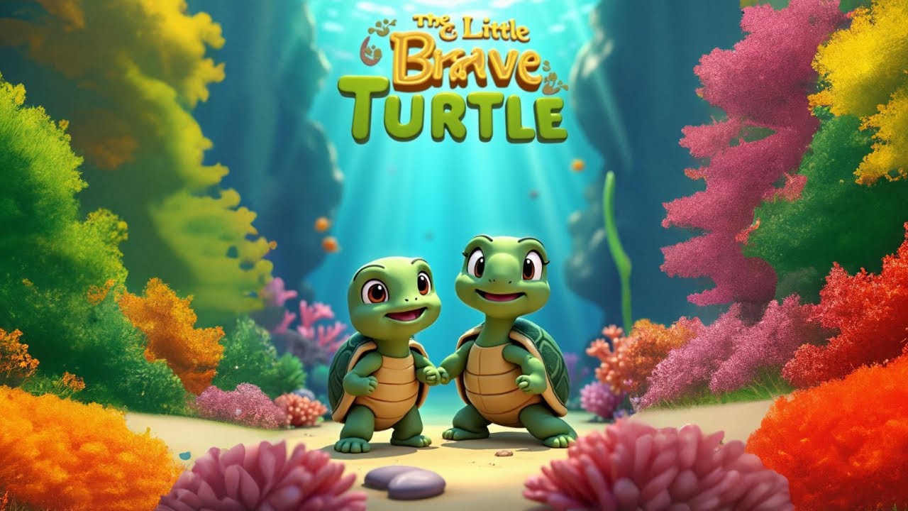 The Little Brave Turtle (In English) - YouTube