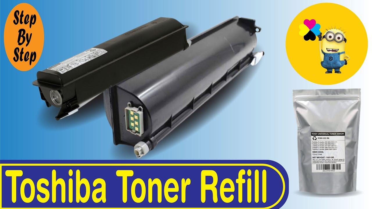 Toshiba Toner Refill | Episode 01| HK Printers & Communication - YouTube