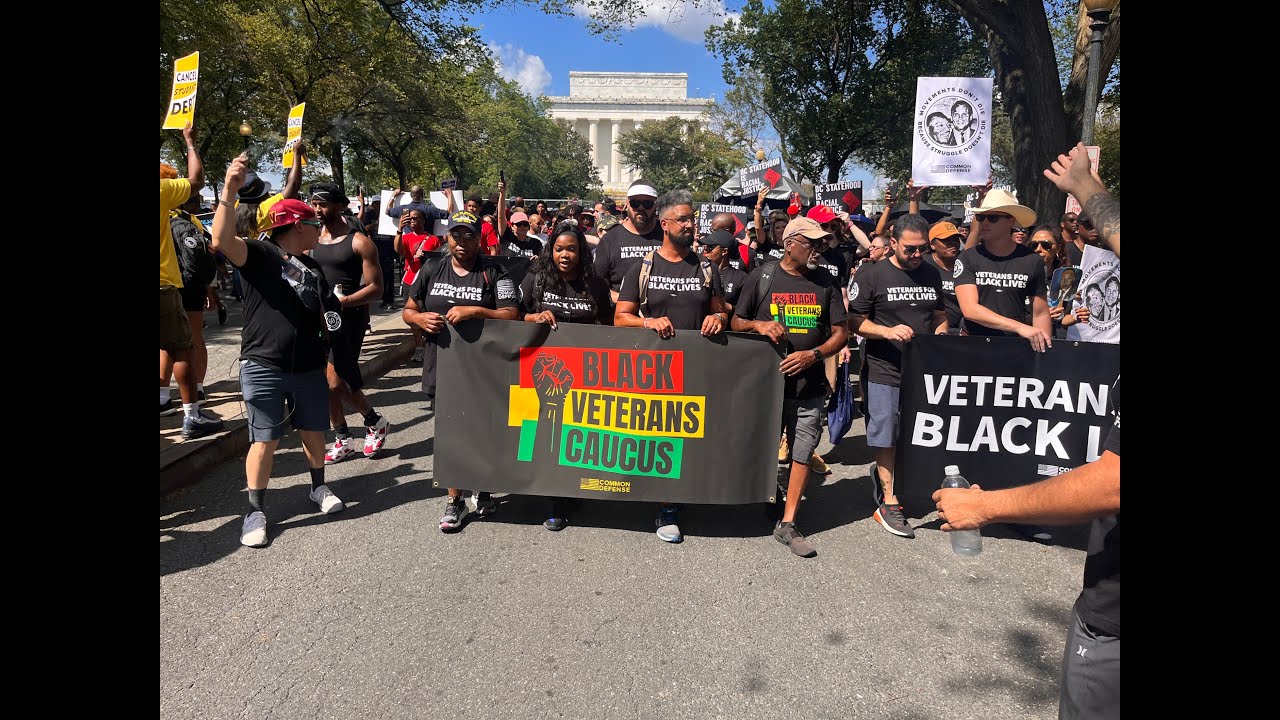 Black Veterans Caucus Led Historic 60th Anniversary March on Washington ...