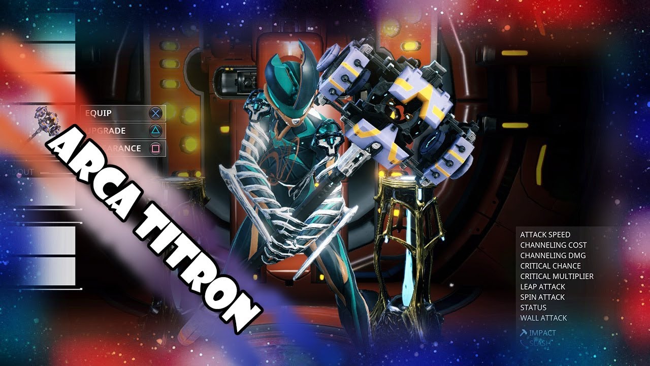 Weapon: Arca Titron - YouTube