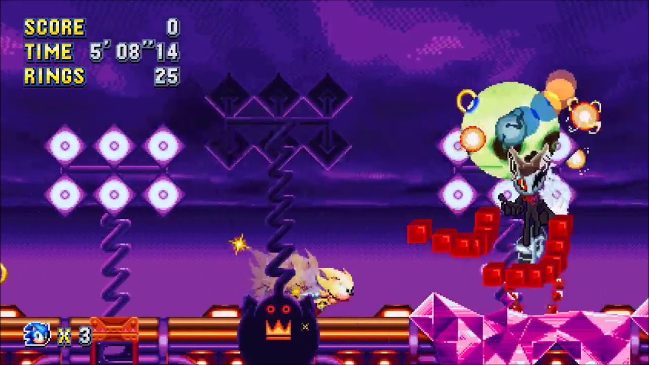 Sonic Mania Mod: Infinite Over Egg Reverie - YouTube