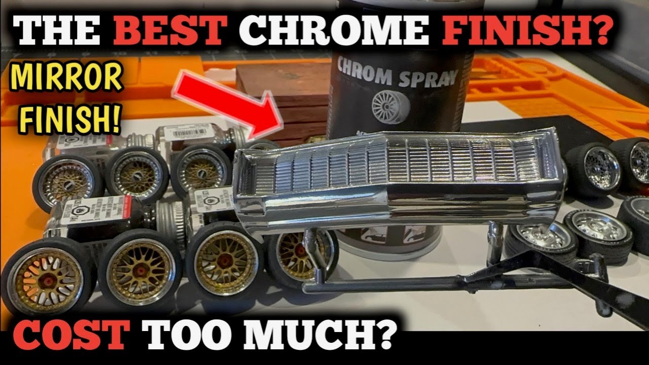 Why Revell Chrome Spray Paint Is the BEST? Model Cars & Coffee - YouTube