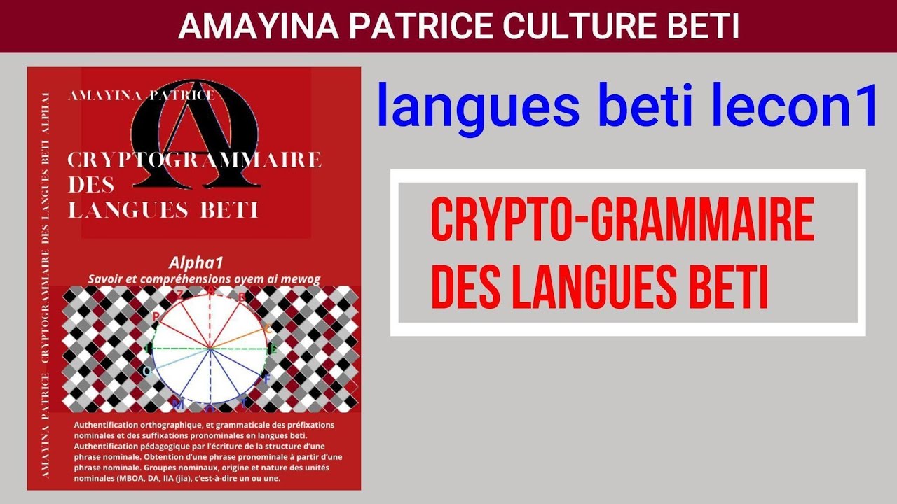 Langues beti leçon 1 - YouTube