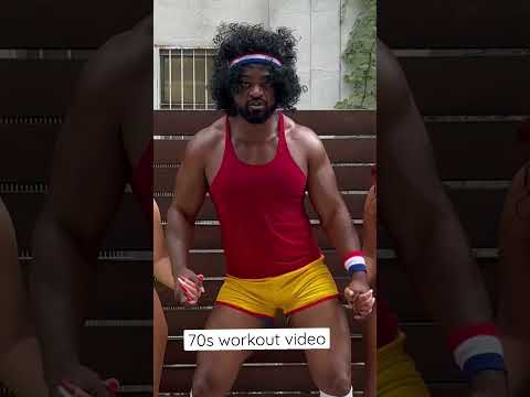 70’s workout videos used to be wild!! How fitness instructors be back ...