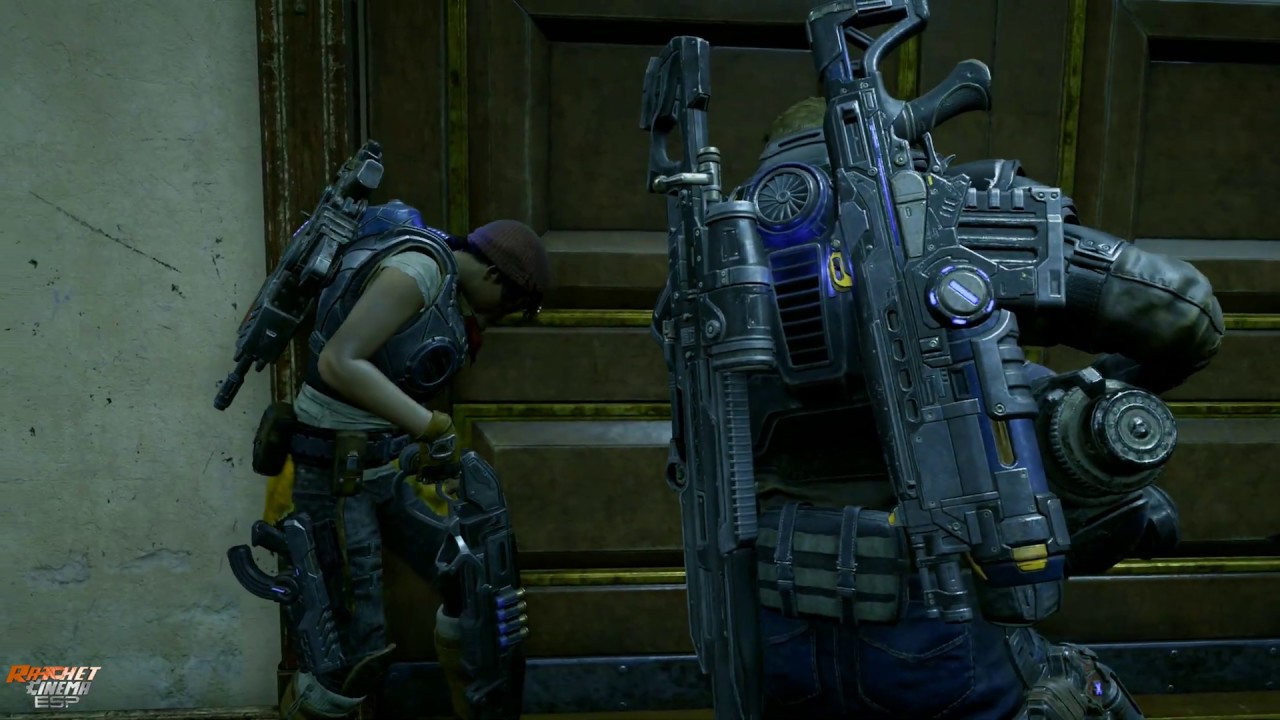 GEARS 5 - Una ópera de Swarmak y Visitando un asentamiento forastero ...