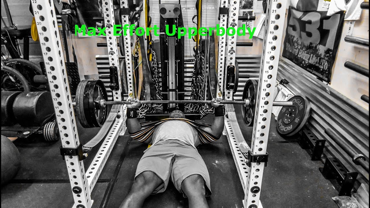 MAX EFFORT FLOOR PRESS (garage gym athlete) - YouTube