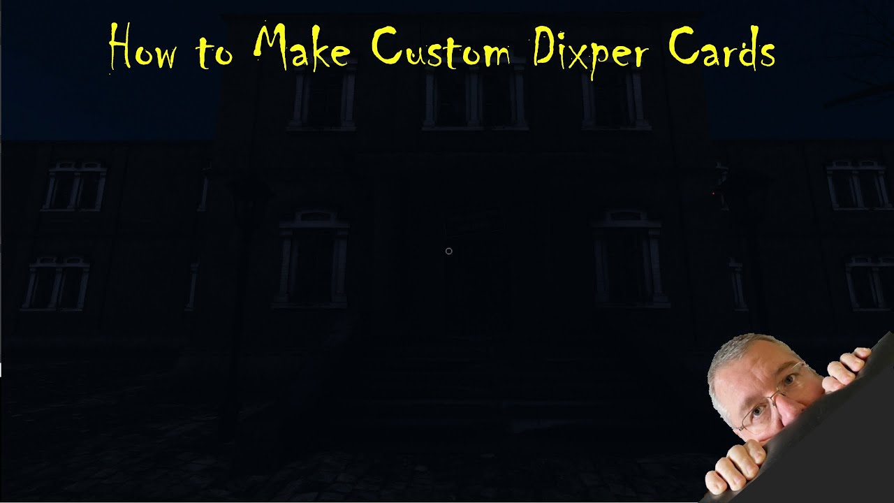 How to make Custom Dixper Cards - YouTube