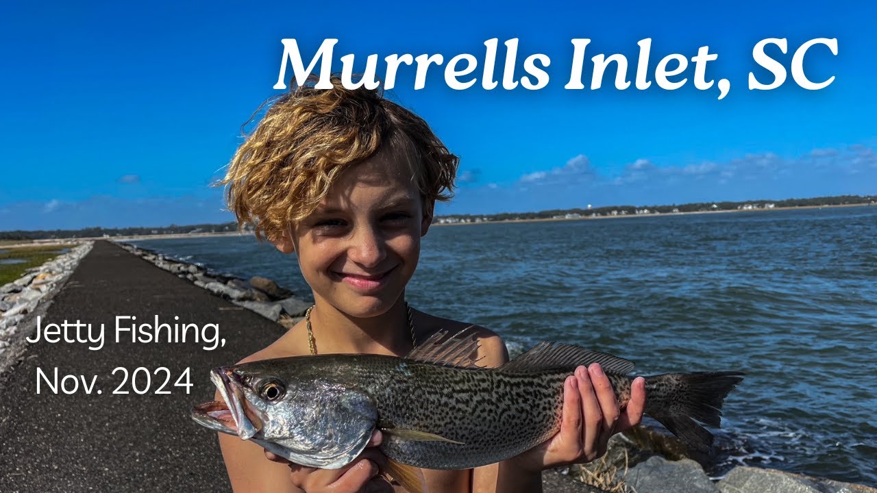 Murrells Inlet November Jetty Fishing. The Trout Bite was on FIRE ...