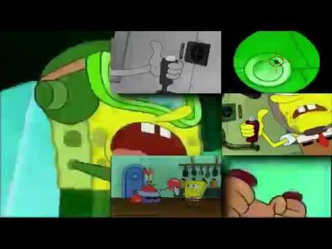 [Spongebob] - MORE POWER! - {Sparta Blue Oceans Short Remix} - YouTube