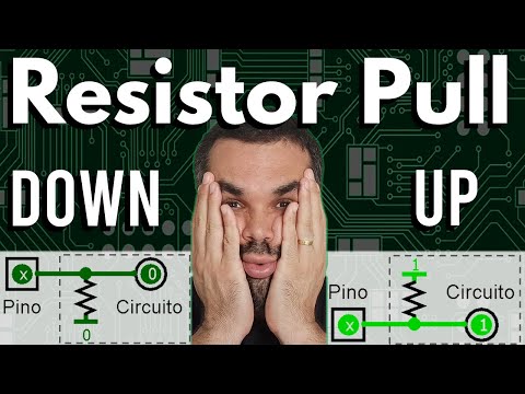 O que é resistor de pull down e pull up?