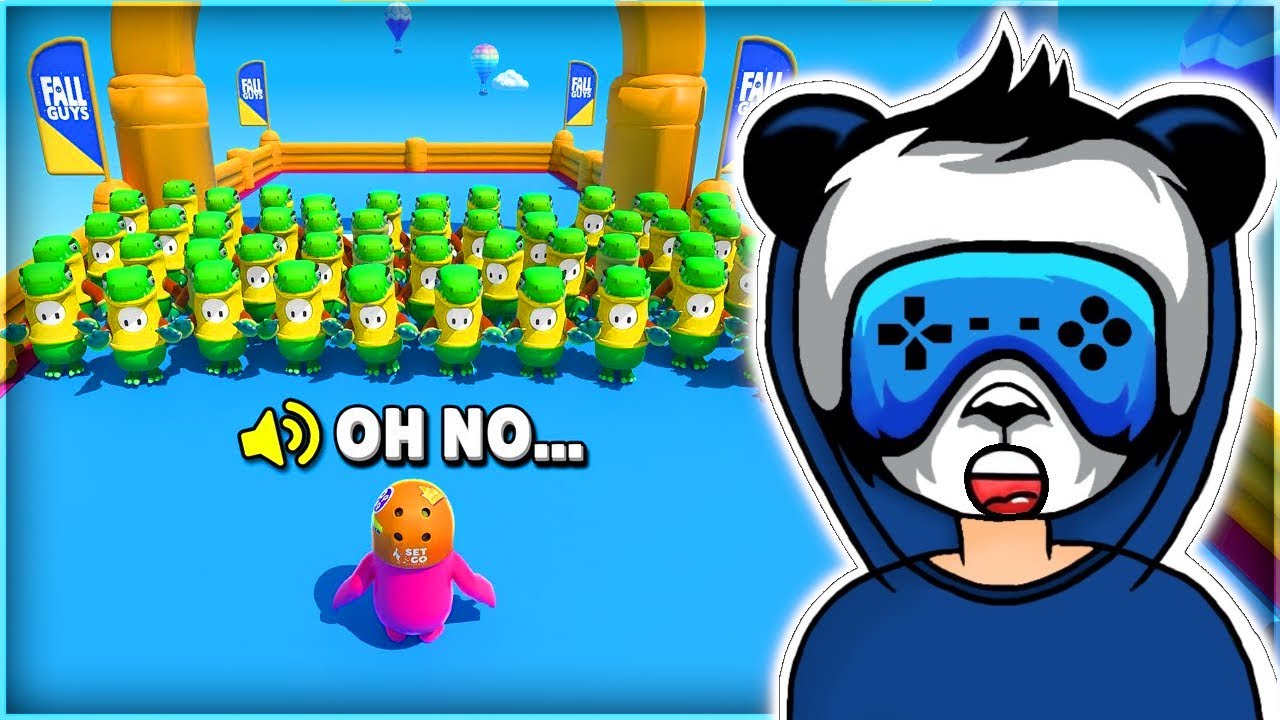 OGLĄDAM NAJŚMIESZNIEJSZE AKCJE W FALL GUYS 9! - YouTube