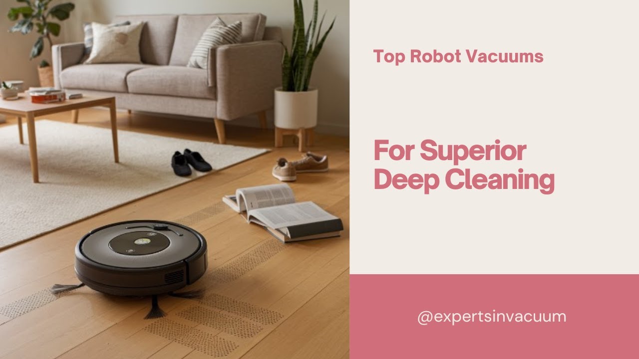 Top Robot Vacuums for Superior Deep Cleaning Performance - YouTube