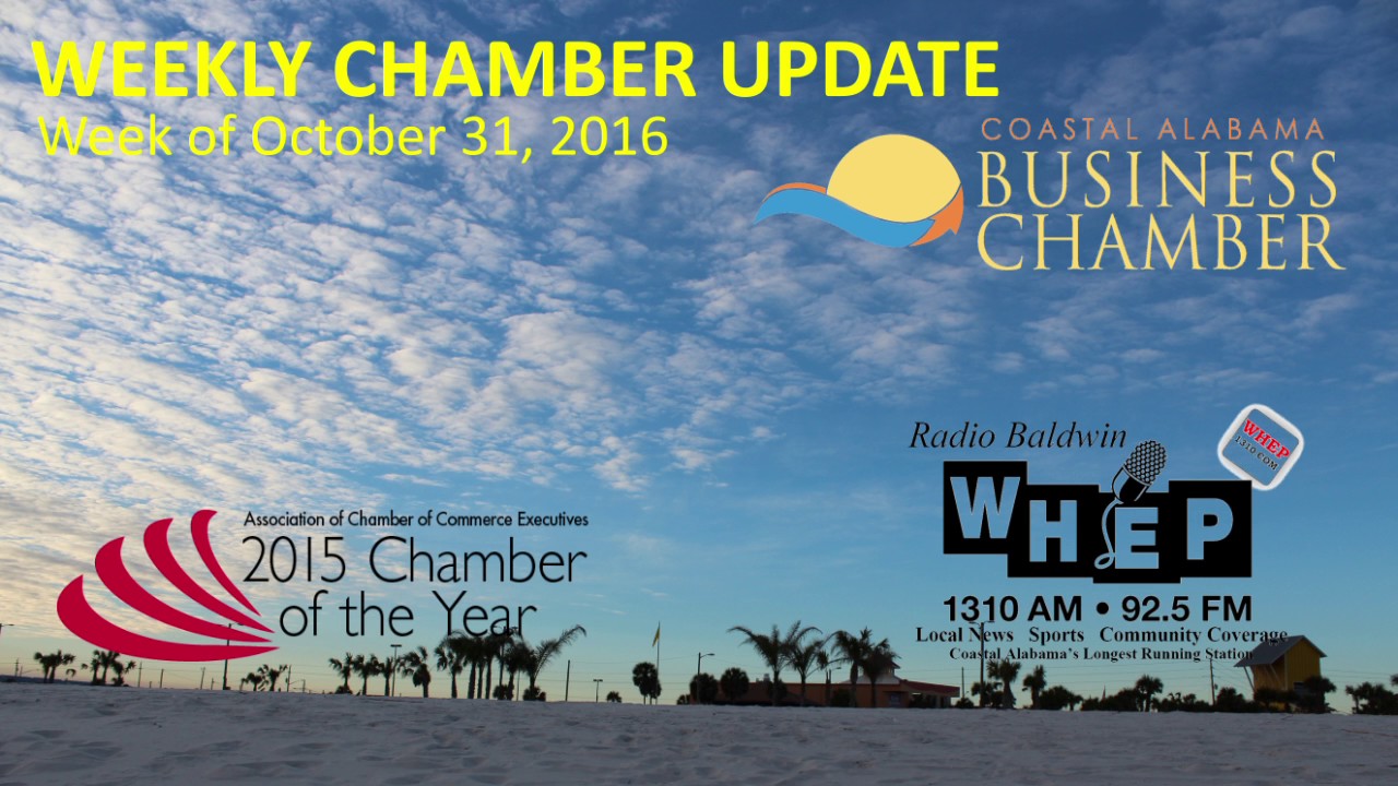 Coastal Alabama Business Chamber WHEP Update Oct 24 2016 - YouTube