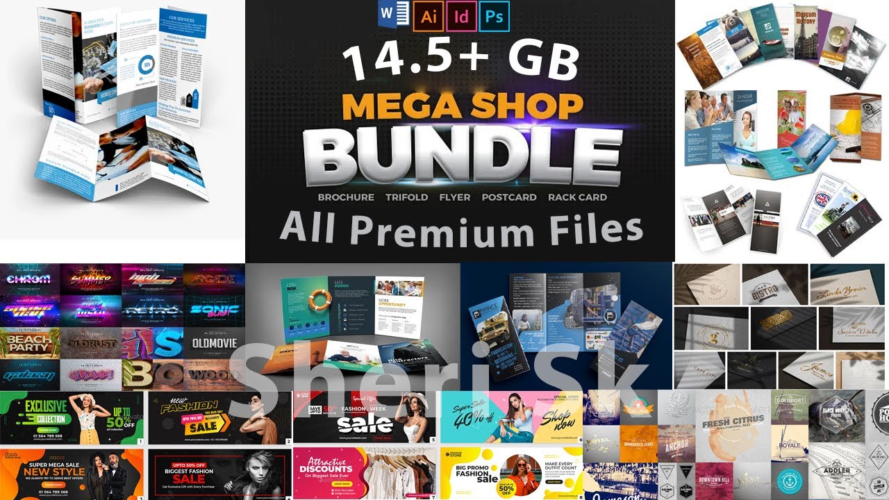 All Print Shop Mega Bundle Premium Graphics Assets Download |Sheri Sk ...