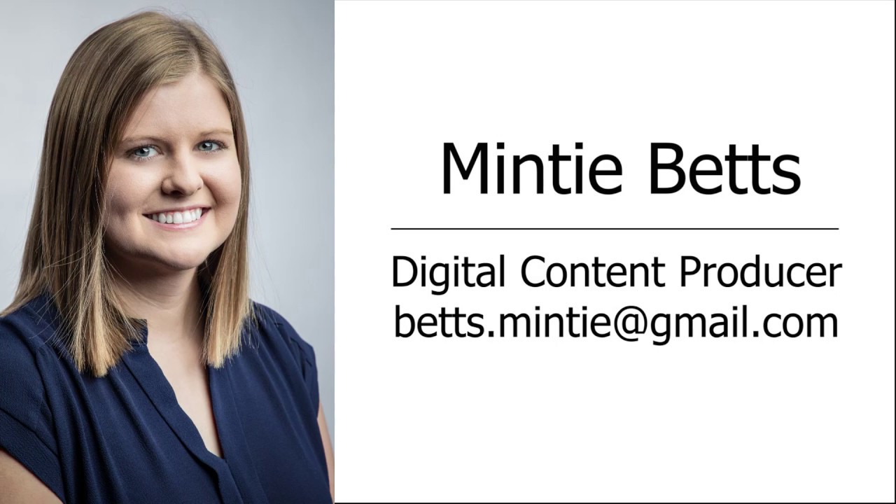 Mintie Betts Reel - YouTube