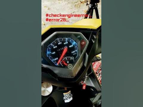 How to know the engine check error for Mio I125. #checkengine #error28 #160cc - YouTube