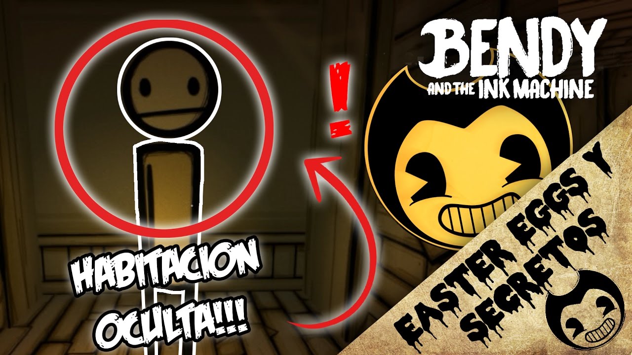 2 SECRETOS que NO SABÍAS de Bendy and the ink machine│Easter eggs ...