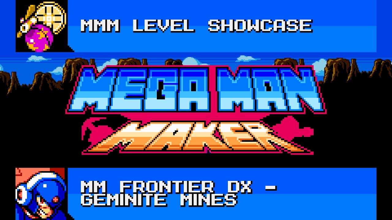 [MMM LEVEL] Mega Man Frontier DX - Geminite Mines (Blast Man) - YouTube