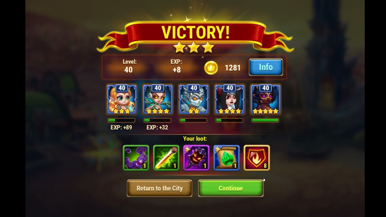 how to do the first third of campaign chapter 7 - hero wars - YouTube