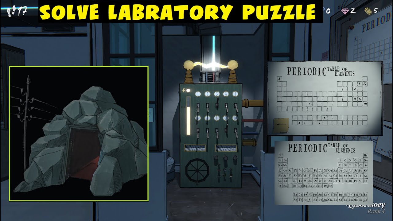 How to solve the Laboratory Puzzle in Blue Prince Game (Periodic Table ...