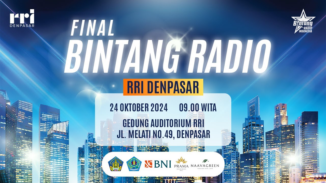 FINAL BINTANG RADIO INDONESIA 2024 || RRI DENPASAR - YouTube