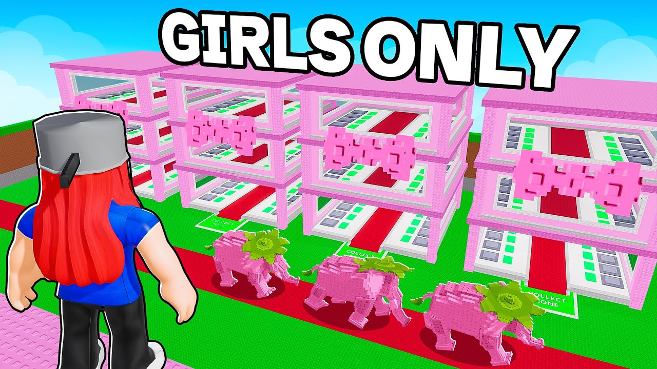Sneaking Into GIRLS ONLY Server To Steal OG BRAINROTS! - YouTube