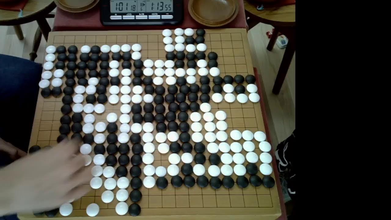 British Go Association title match 2022 - second game - YouTube