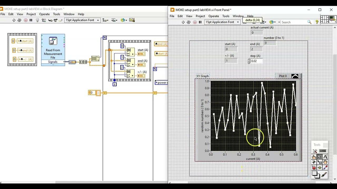 MOKE setup part 3 labVIEW - YouTube