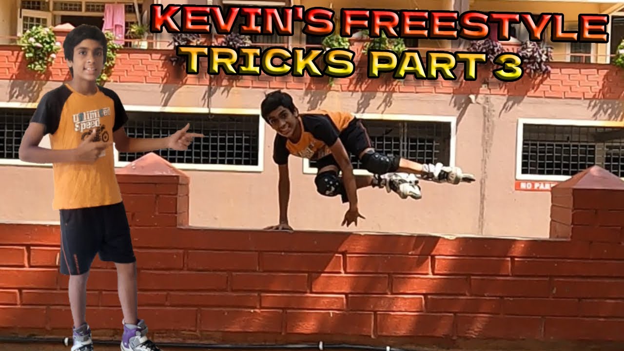 Inline skating freestyle tricks part 3 - YouTube