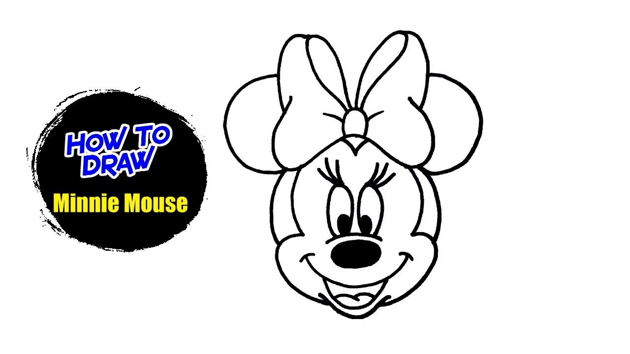 Minnie Mouse Black And White Face Disney Minnie Mouse Face Leopard
