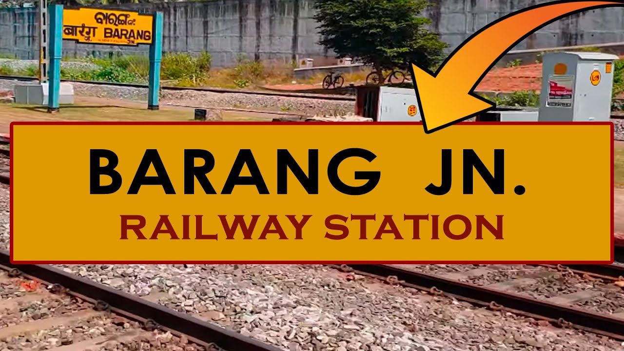 BRAG, Barang Junction railway station, India in 4k ultra HD - YouTube