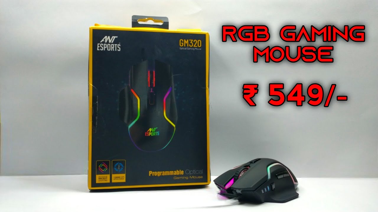 Ultimate Gaming Mouse Review: Ant Esports GM320 RGB | Unleashing ...