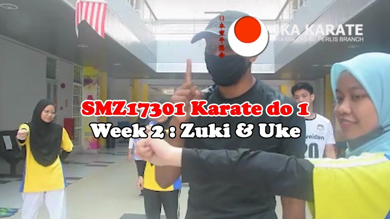 SMZ17301 Karate do 1 : Week 2 ( Zuki & Uke ) - YouTube