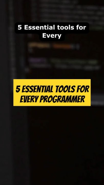 The 5 Essentials Every Programmer Should Master Shorts Youtube