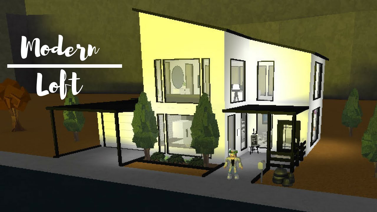 Modern Loft // Roblox Welcome To Bloxburg - YouTube