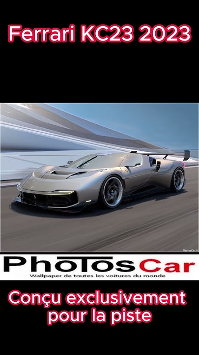 Ferrari KC23 2023 - Performances dynamiques et force d'appui - YouTube