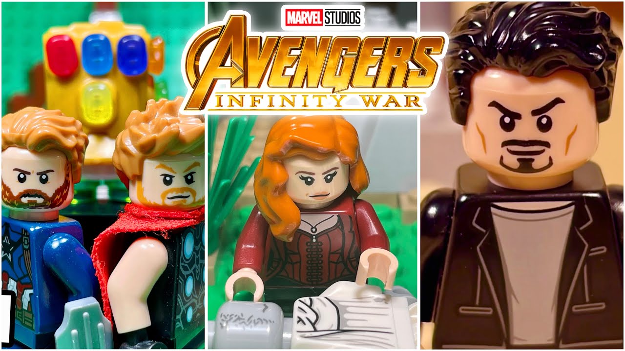 The Dust Scene in LEGO | Avengers Infinity War Stop Motion Animation ...