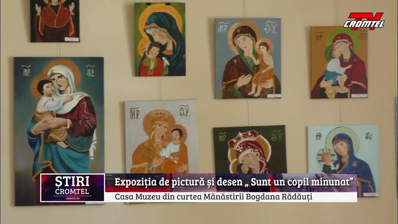 Vernisajul expozitiei de pictură și desen „ Sunt un copil minunat” - YouTube